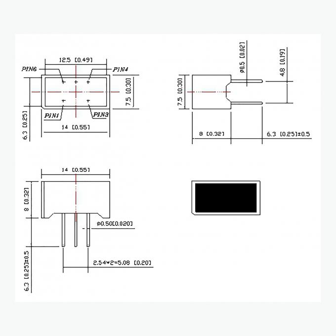 Light Bar 7 Segment LED Displays Technical Data Sheet 2.6V 12.5×6.3mm 0 ...