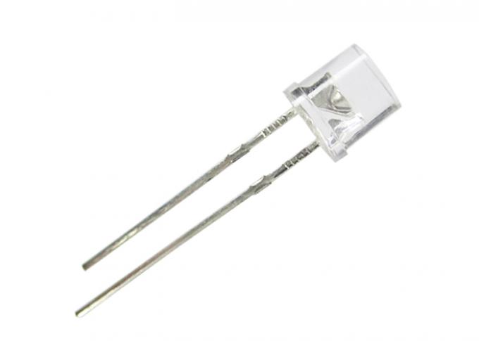 5mm light emitting diode 1000-2000mcd flat top led 5mm cylindrical with ...