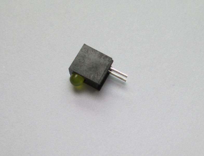 3Mm 620-635nm Round Red Led Diode Lamp Dip Indicator Led In A Plastic ...