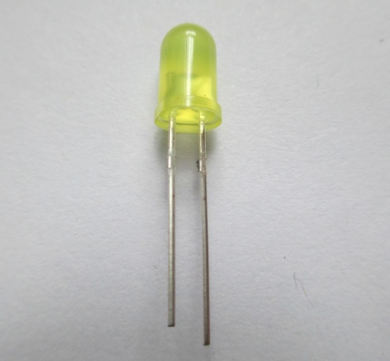 4.7×5.7mm Elliptical Wide Angle Ultra Yellow Indicator LED Yellow ...