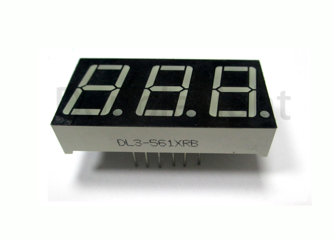 Triple Digit Numeric Led Display , 0.56" Led Bar Display Super Bright ...