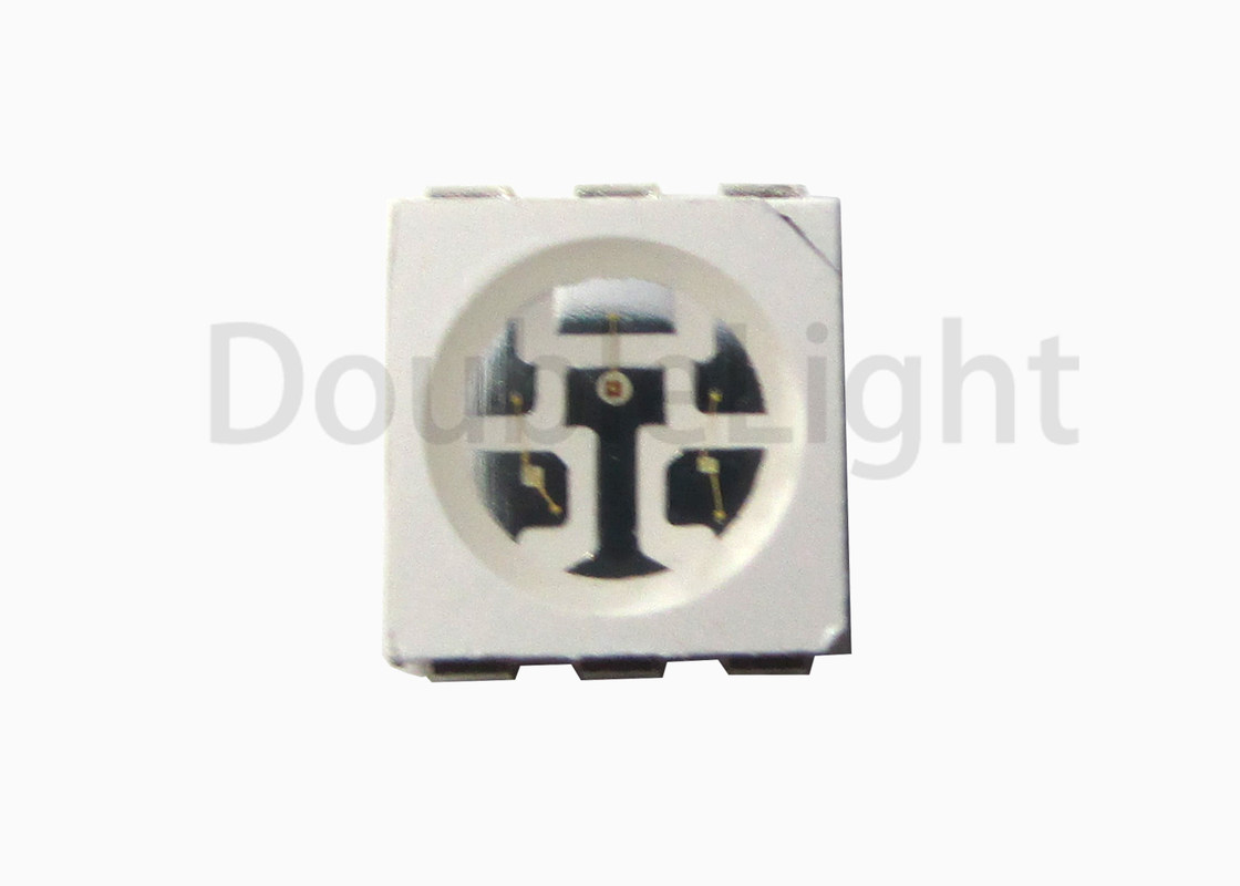 6 Pins Diode Full Color Led Rgb Smd Low Current 3 Color Indicator Wide ...