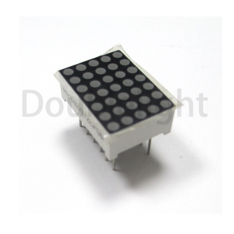 35 Dots Matrix Seven Segment LED Display 1.9mm 5×7 Super Bright Green ...
