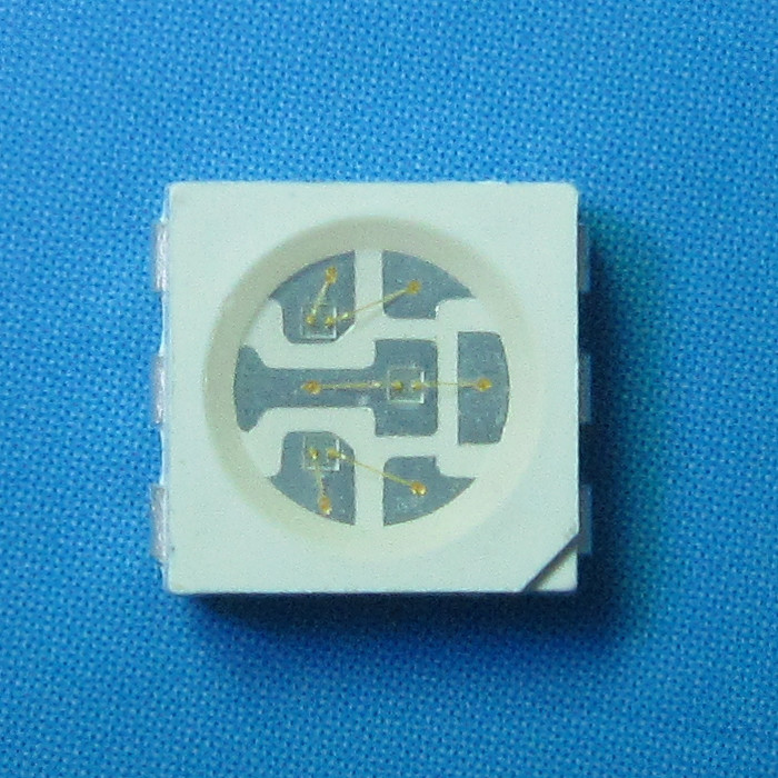 1.50mm Height Top View Full Color Chip LEDs 5050 RGB SMD LEDs
