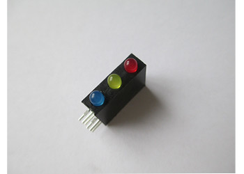 3mm LED Holders RGB Dip Indicator Led Diode fixed in plastic holder ...