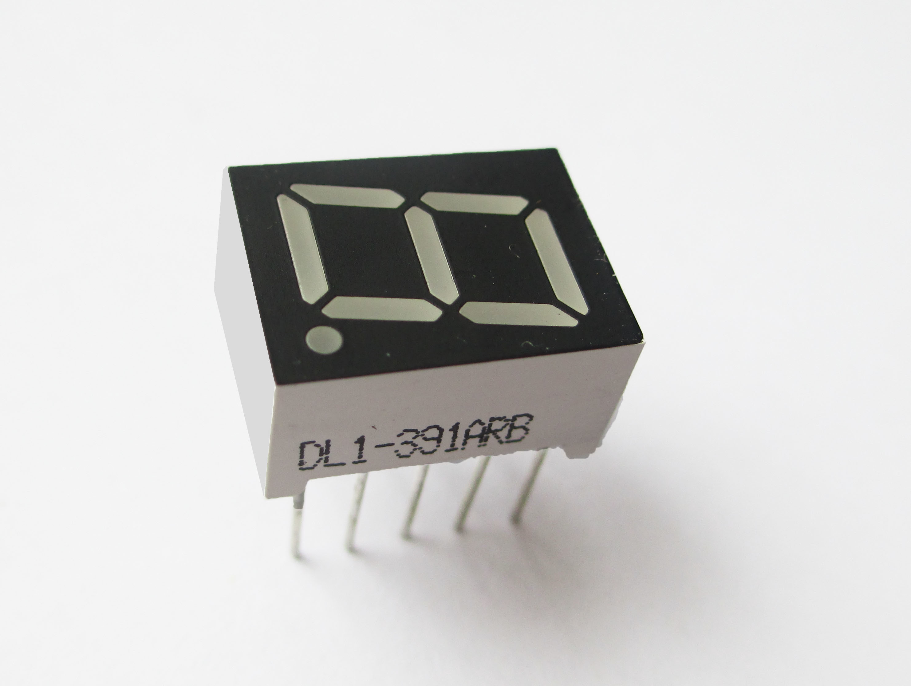 Common anode 0.39 inch 7 Segment LED Displays 1 digit surface mount SMD ...