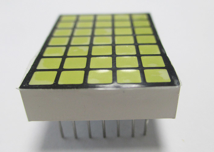 3.45mm Dots 5×7 Ultra White Dot Matrix LED Displays Screen Board With 7 ...